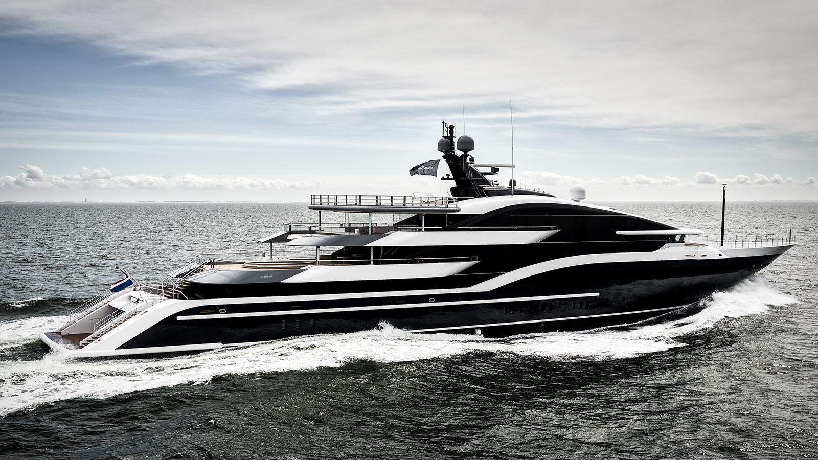 Yacht Y717 PROJECT SHARK, Oceanco | CHARTERWORLD Luxury Superyacht Charters